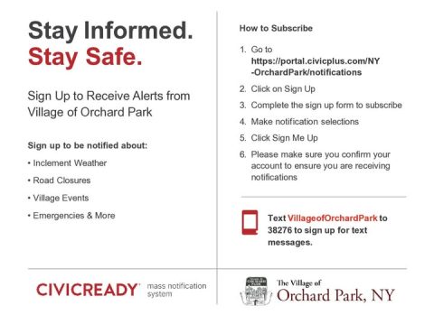 Home - The Village of Orchard Park